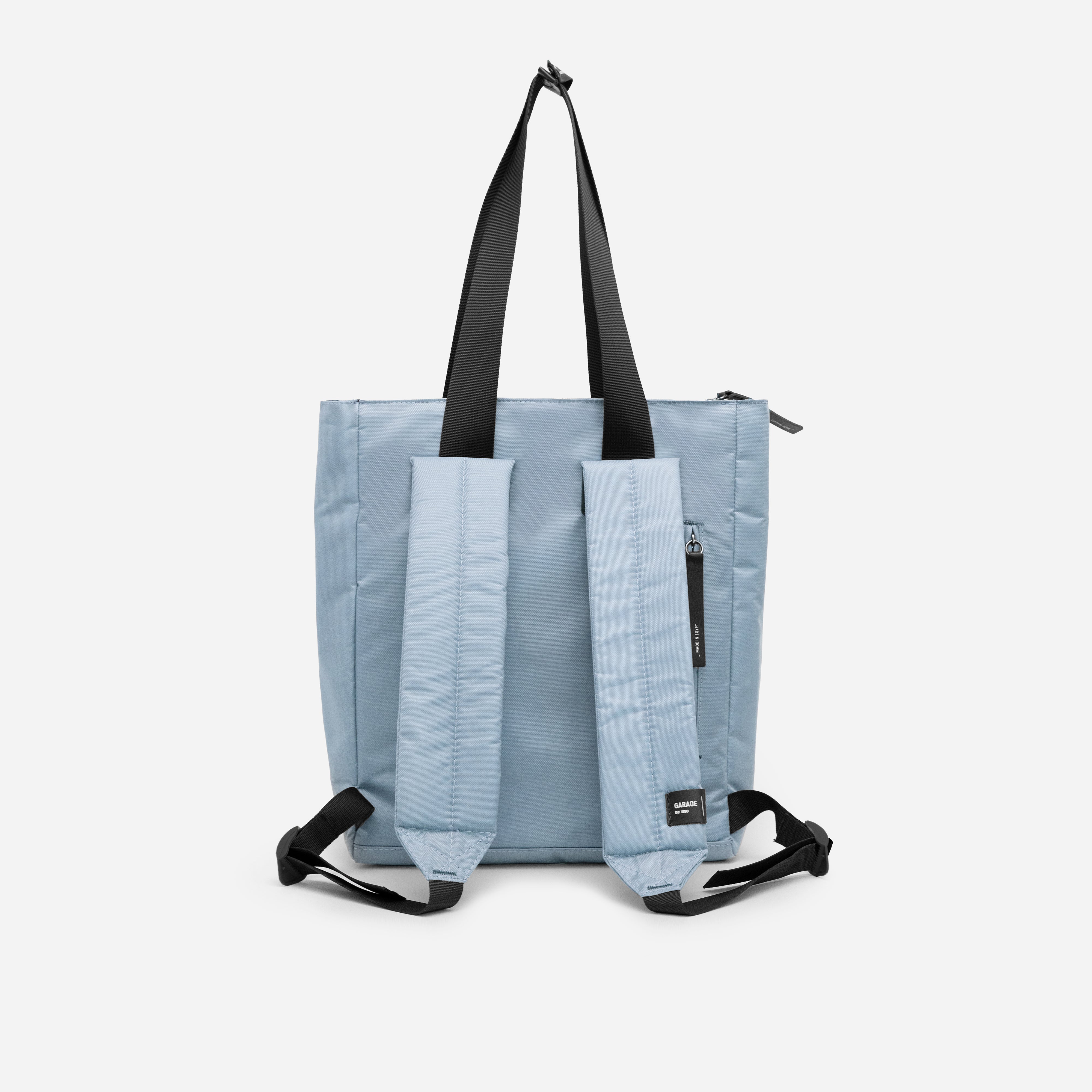 TOTE TO BACKPACK BAG . OCEAN • GARAGE BY MO